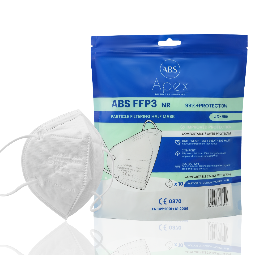 FFP3 Masks Pack of 10 With >99% Filtration Efficiency | EU Certified ...